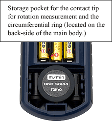 ONO SOKKI - HT-3200 Contact Type Handheld Digital Tachometer